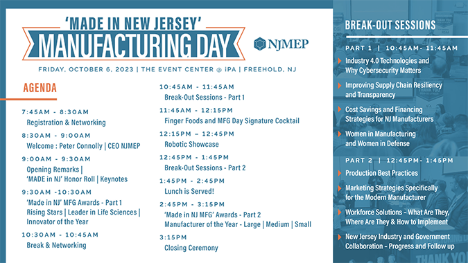 Register for ‘MADE in NJ’ Manufacturing Day, Oct. 6 - NJBIA