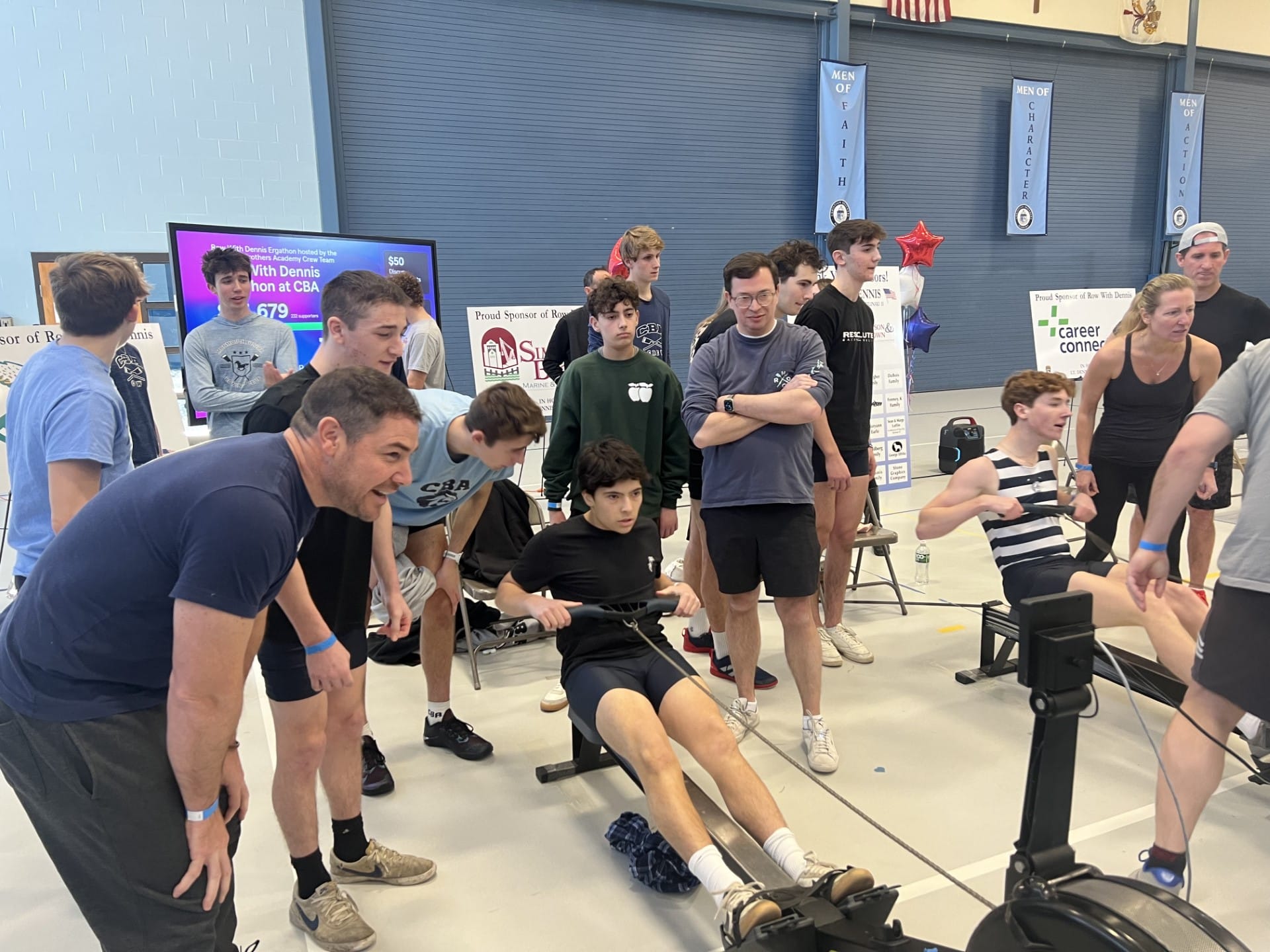 CBA Juniors Raise $26K for Zilinski Memorial Fund with “Row with Dennis ...