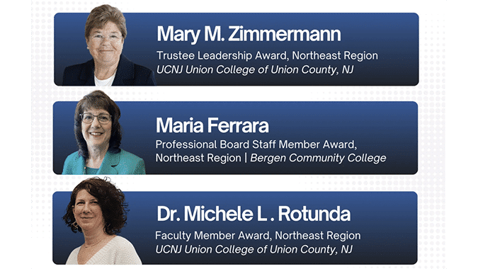 3 NJ Community College Leaders and Innovators Honored - NJBIA